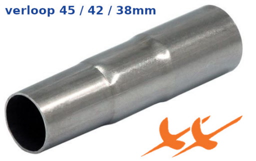 Uitlaatbuis 1,50 inch (38mm) - 38mm uitlaat