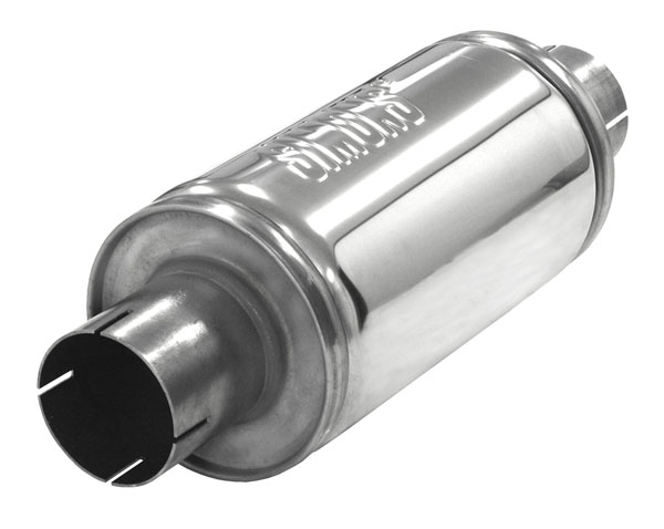 Simons Universele RVS Uitlaat dempers 63,5mm