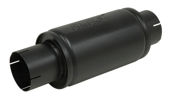 Simons Universele Stalen Uitlaat dempers 90mm